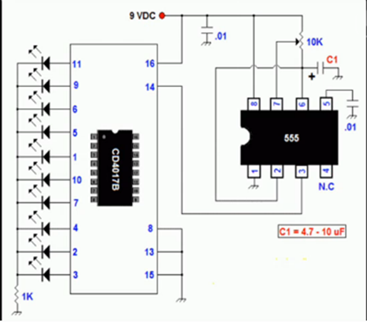 Schemat zasilany 9V – czy będzie działał poprawnie przy zasilaniu 6V?