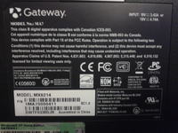 GATEWAY MA7 winXP instalacją systemu nie widzi dysku