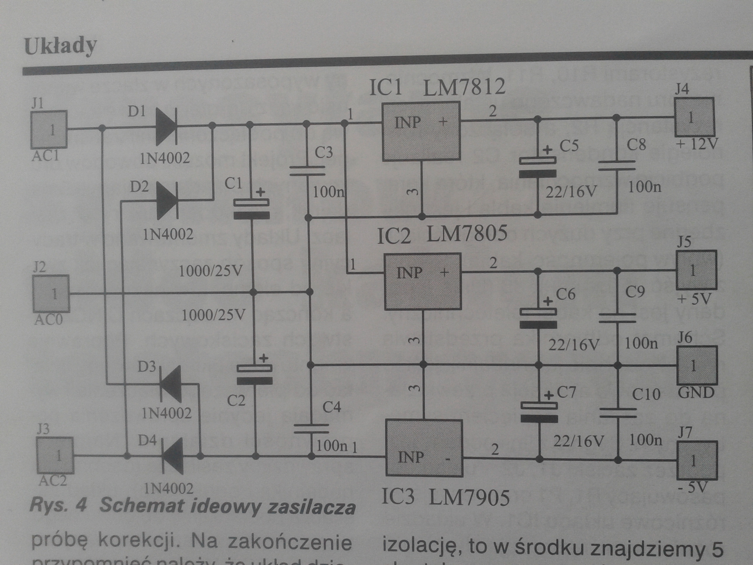 Szukam numeru Nowego Elektronika z opisem układów LM78XX i LM79XX