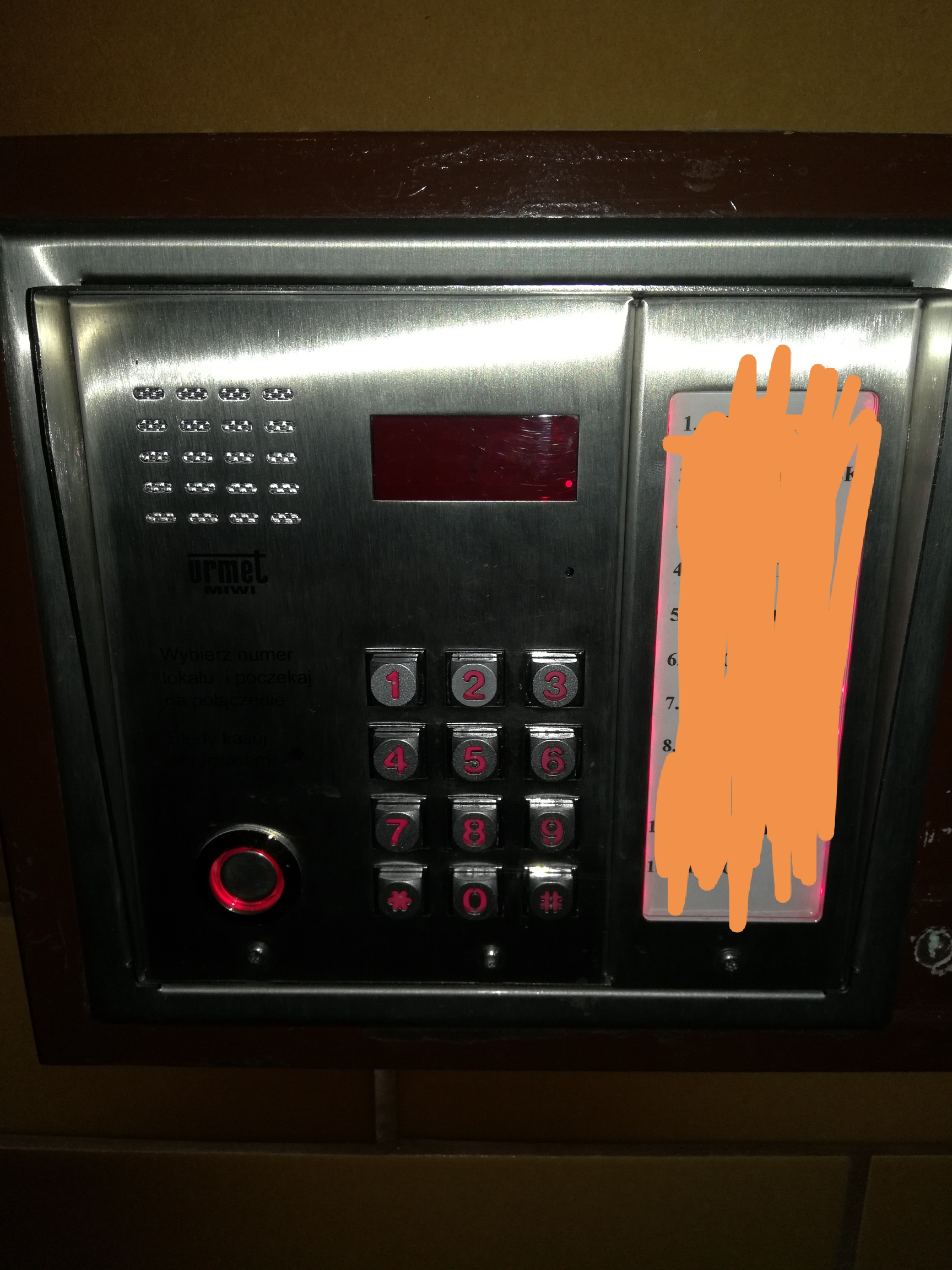 Zapewnienie prywatności w domofonie PROEL PC512 - unikanie sygnałów od ...