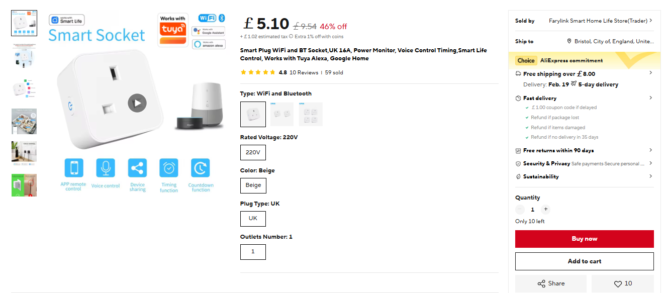 Disassembling Tuya-Based UK Smart Plug and Installing OpenBeken ...