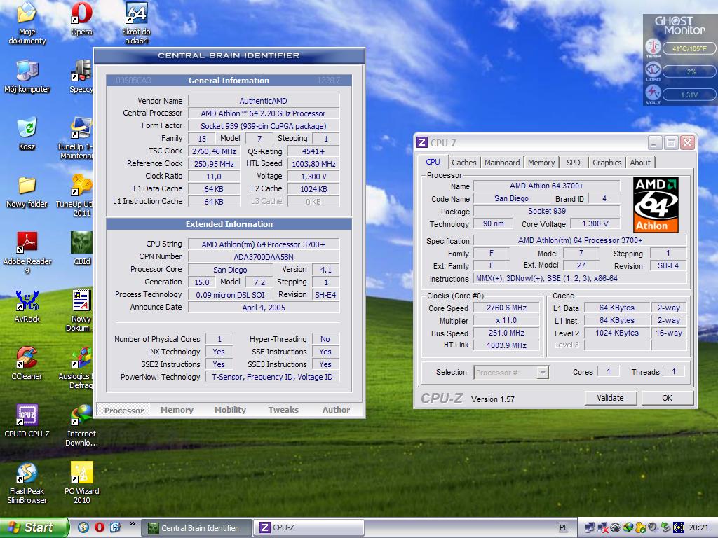 EP-9NDA3J Nie działają porty pamięci RAM 2 i 4 oraz mysz i klawiatura PS/2