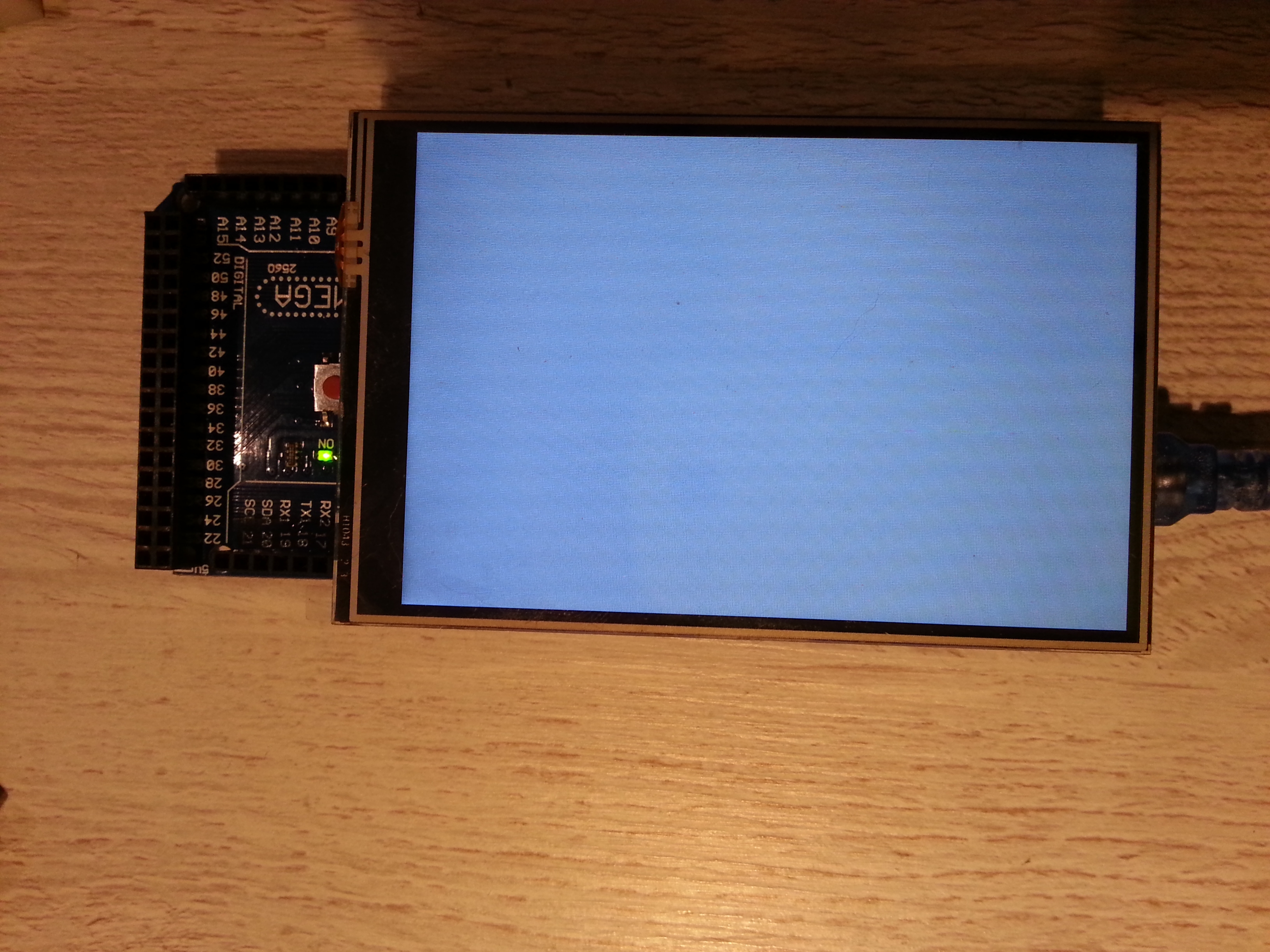 [Rozwiązano] Kiedy podłączyłem ekran do arduino to jest tylko white screen!