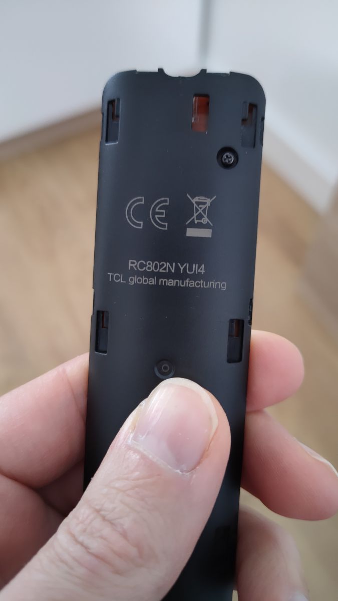 Pilot RC802N do TV TCL z układem YL3000P - działa tylko przycisk netflix?