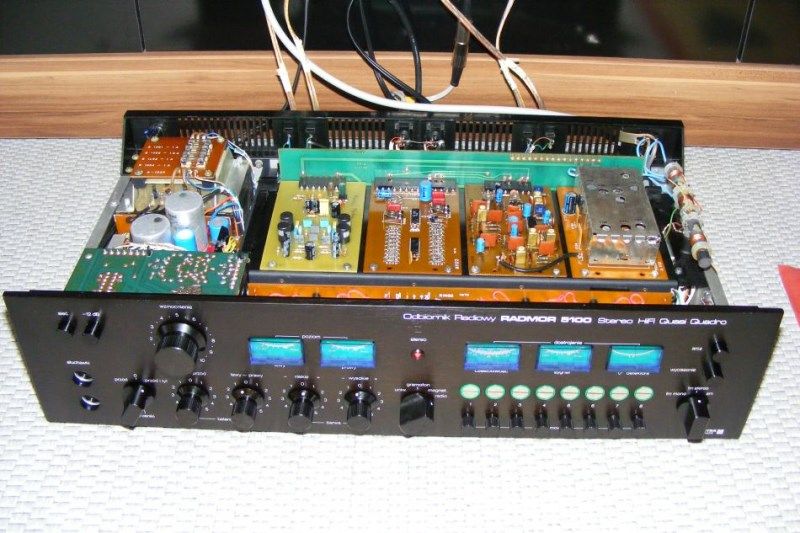 [Rozwiązano] RADMOR 5100 - lewy kanał cicho, trzeszczy, co sprawdzić?