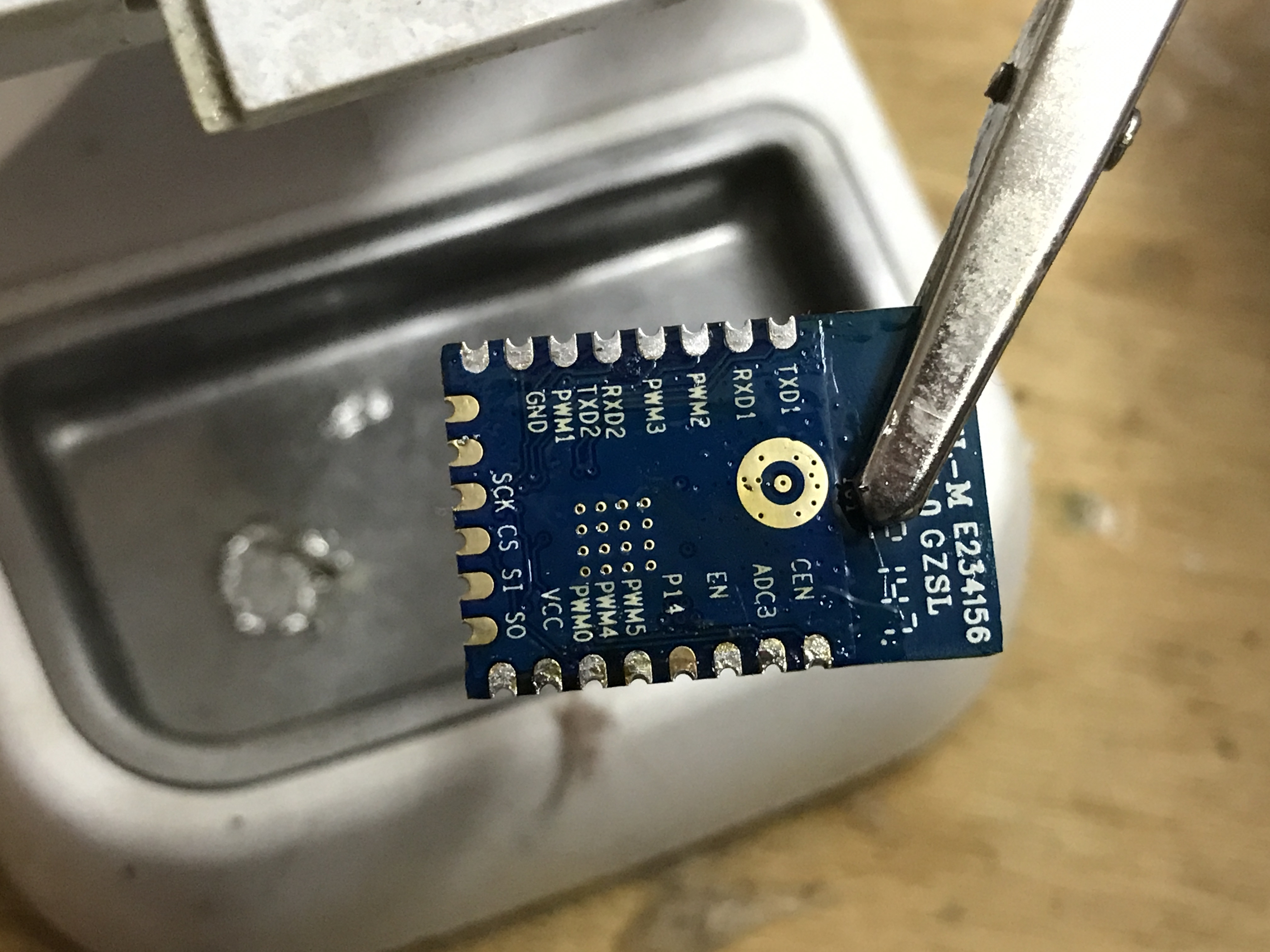 OpenBeken on BW-AF1 fryer with WiFi - interior, TYWE3S/WB3S, configuration