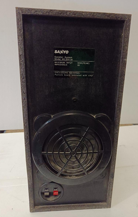 [Rozwiązano] Podłączenie subwoofera SANYO SX-8501W do amplitunera Pioneer - wejścia przyciskowe ...