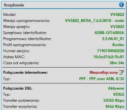 [Rozwiązano] Router Netia adb vv 5822 nie łączy z internetem po ...