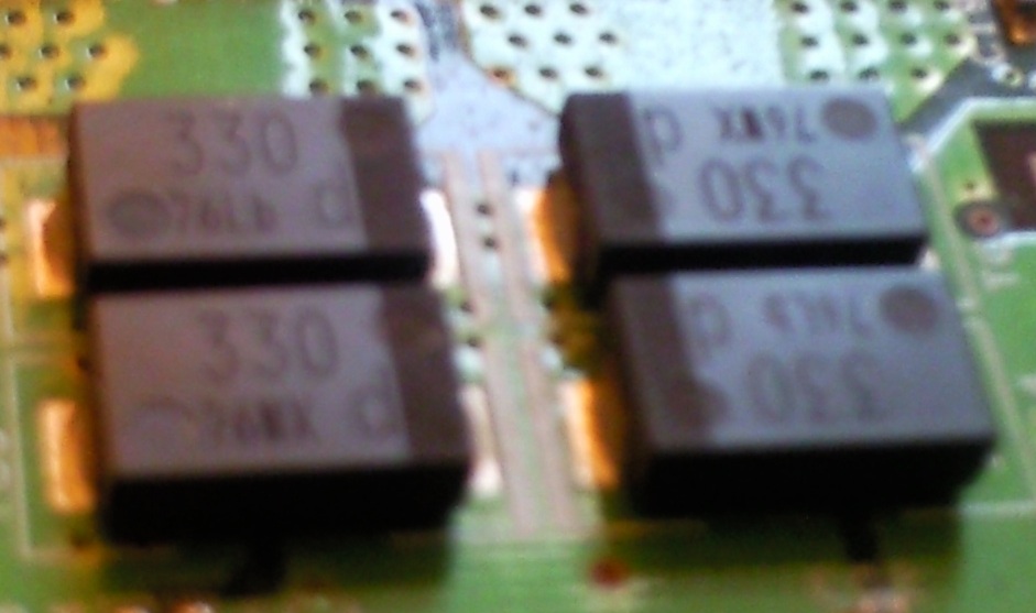 [Rozwiązano] Toshiba A300 - NEC TOKIN 0E907 - Czy dobre kondensatory na ...