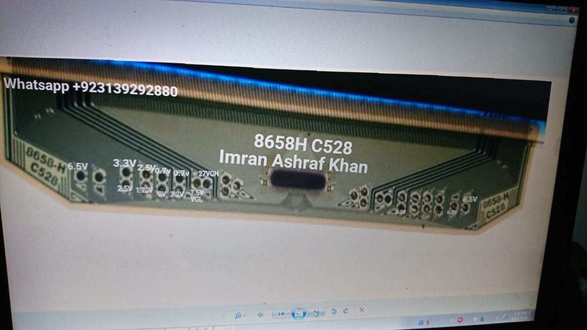 Szukam danych technicznych COF IC 8658H C528 do T-CON ST5461B03
