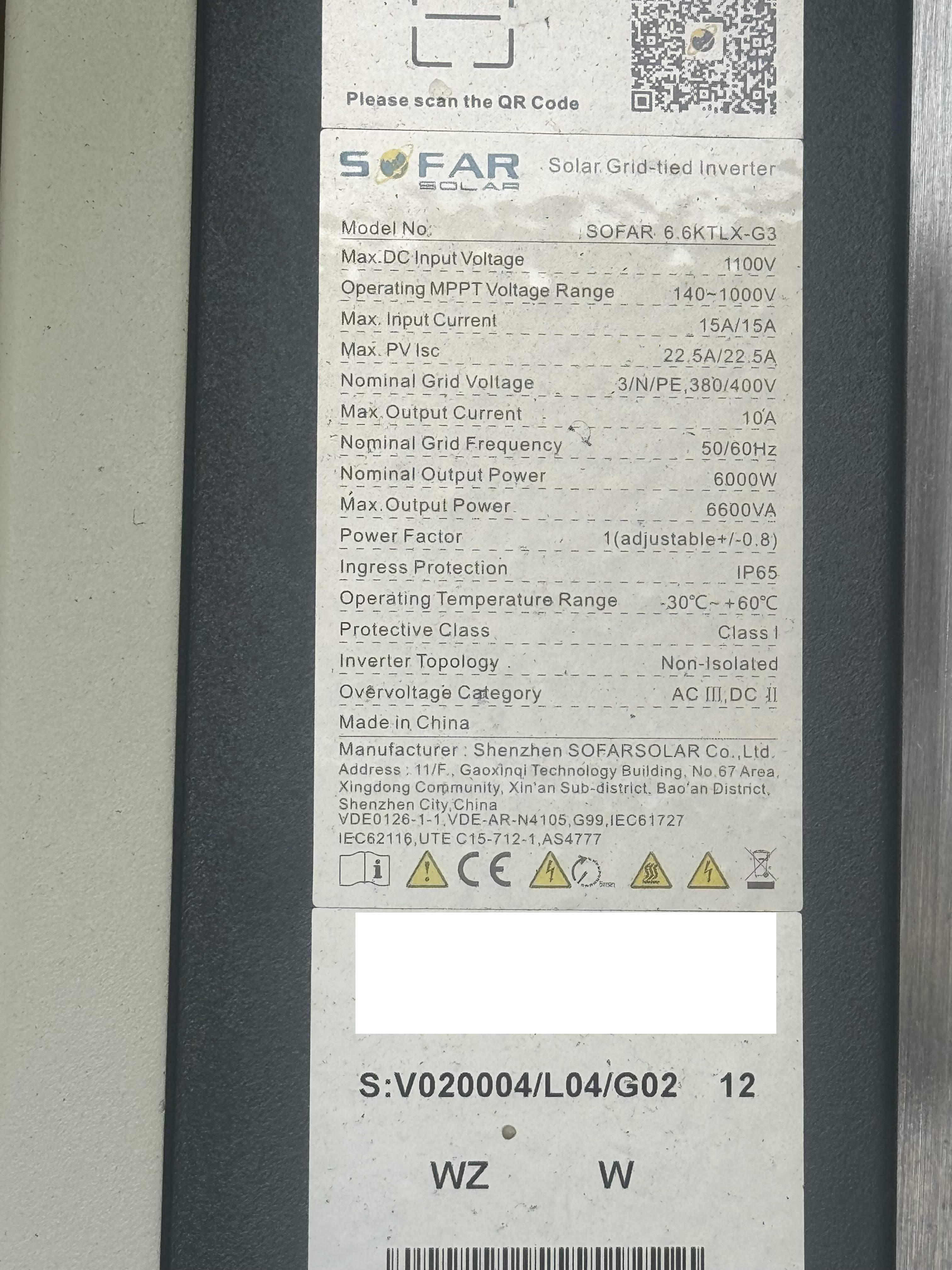 Falowniki SOFAR - opinie, trwałość, awarie - 55 - elektroda.pl