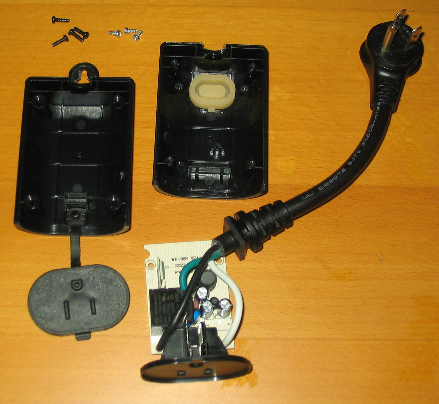 Minoston MP22W, ver 2.0 ( WB2S, BK7231T) outdoor smart plug, teardown ...