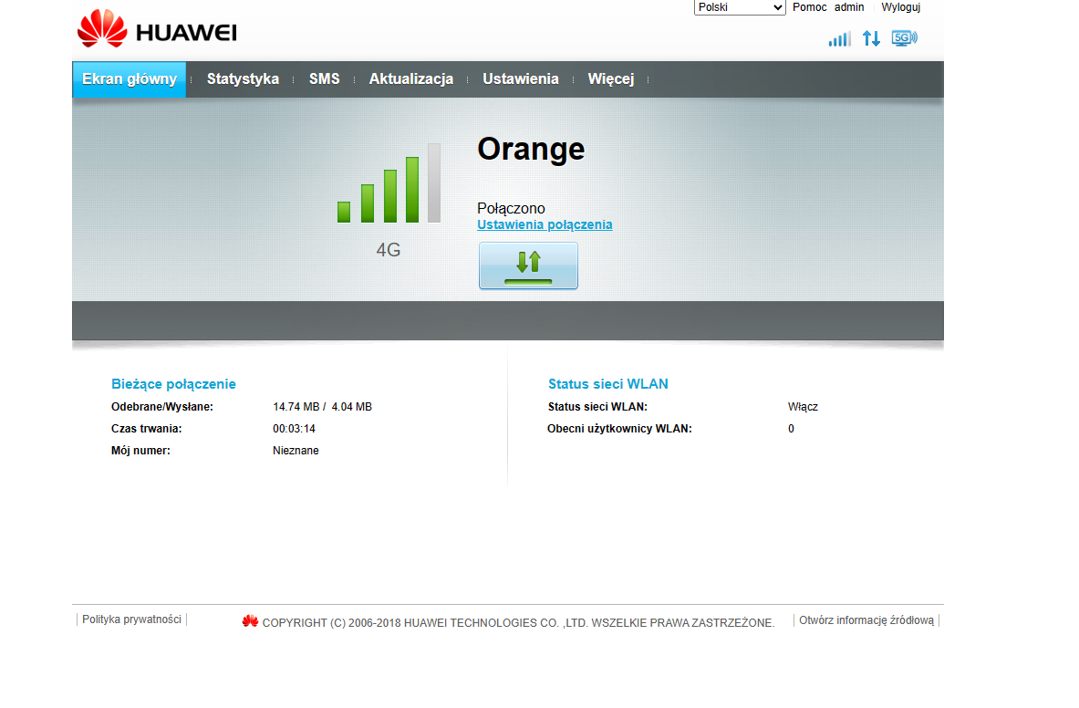 [Rozwiązano] Zmiana hasła Wi-Fi w routerze Huawei CPE E5186 - jak to ...