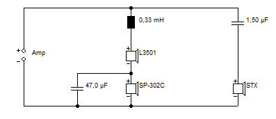 [Rozwiązano] CARPOWER SP-302C: Bezpieczne cięcie na 3kHz przy 6dB/okt?