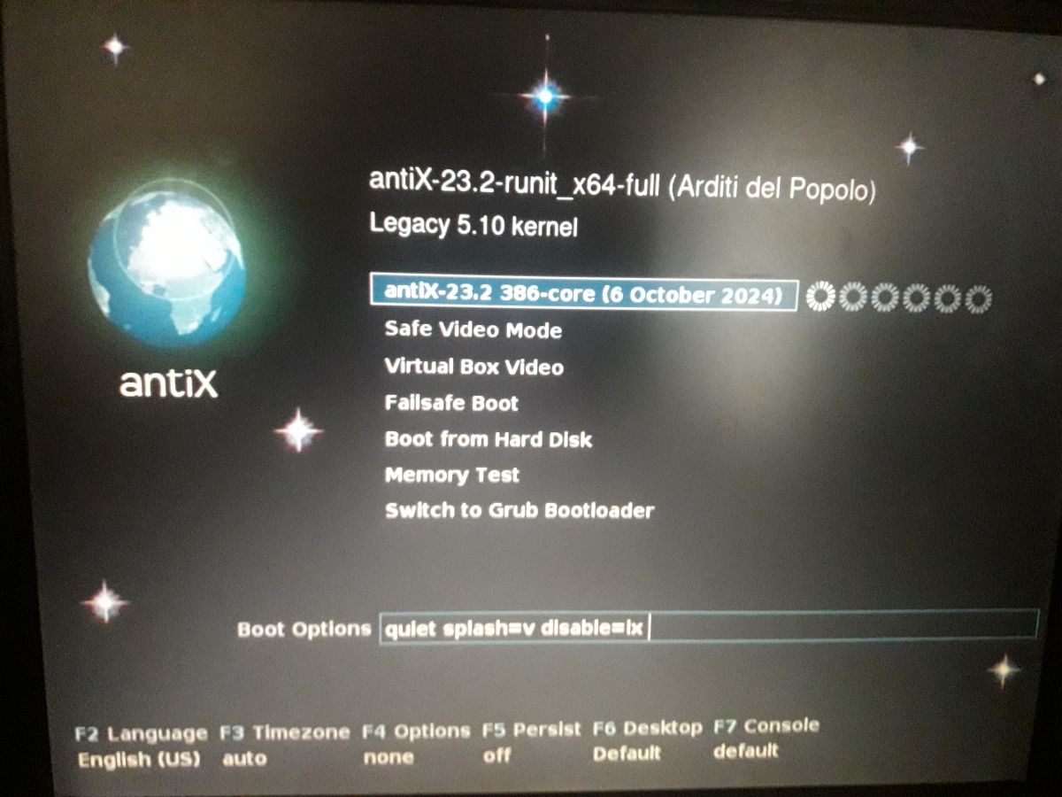 Błąd aufs/overlayfs przy instalacji Linux AntiX-23.2 na HP nx6110 - jak go naprawić?