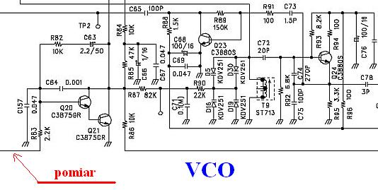 Dragon SY-485 - niestabilna częstotliwość VCO, co sprawdzić?