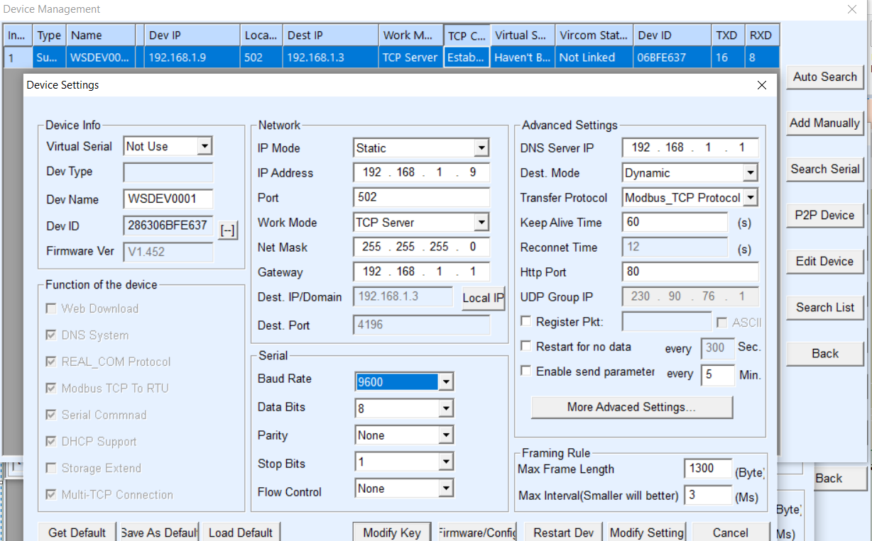 Integracja pompy ciepła Cooper@Hunter z Home Assistant przez Modbus TCP - word 42