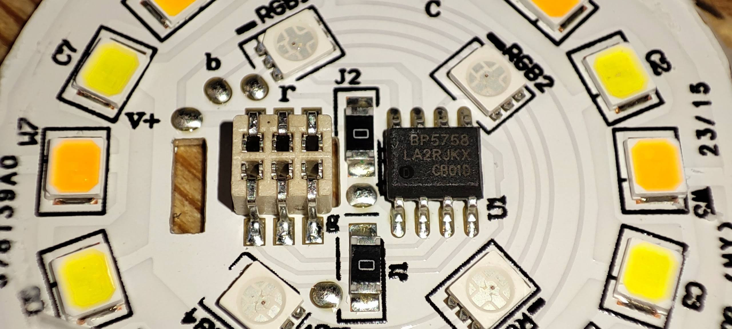 Freeing Eveready Poundland UK RGBCCT GU10 LED Bulb From Cloud [BK7231N ...