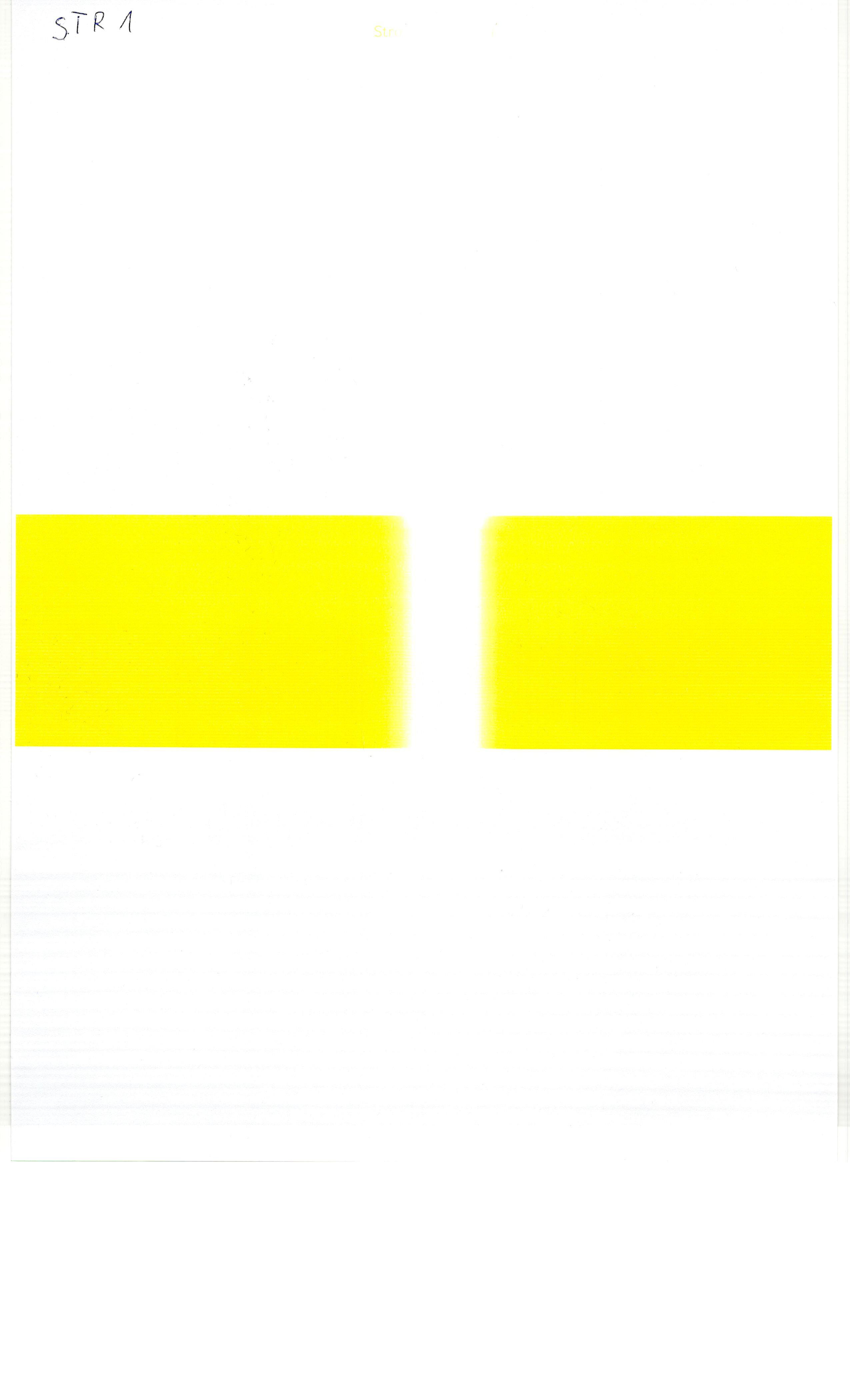 Drukarka HP color laserjet pro mfp m177fw biały pas na wydruku