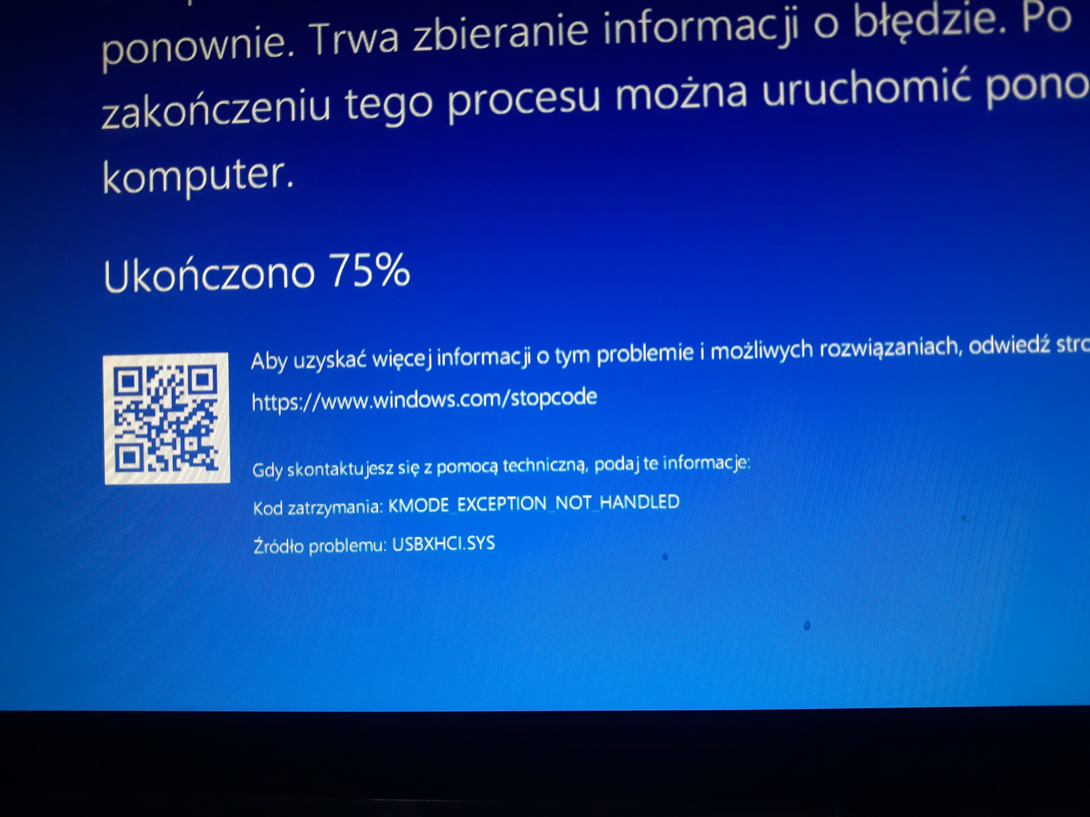 Windows 10 - losowe blue screeny po złożeniu komputera