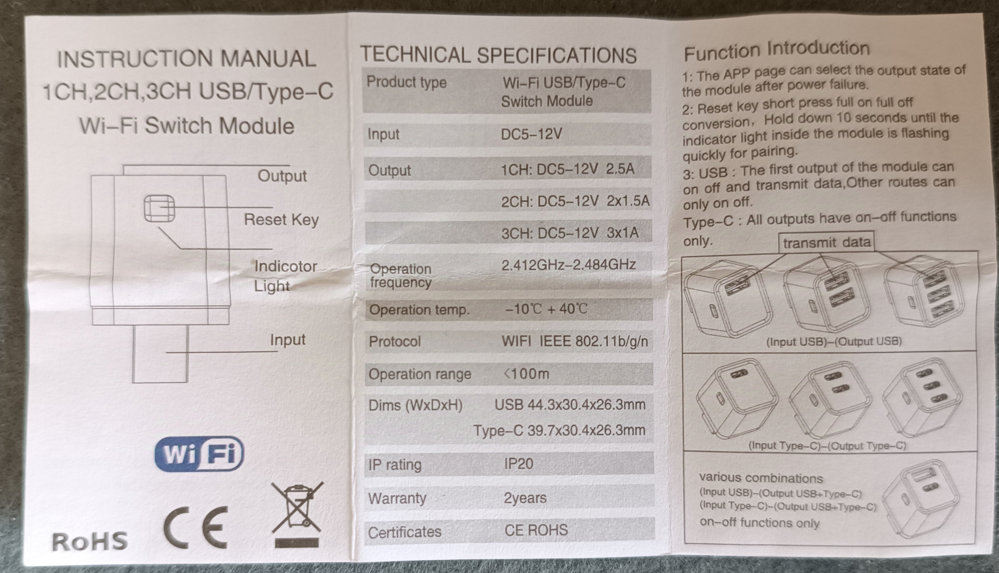 Alternative for WBSAB Voltage Regulator on USB Wi-Fi Smart Switch Board?