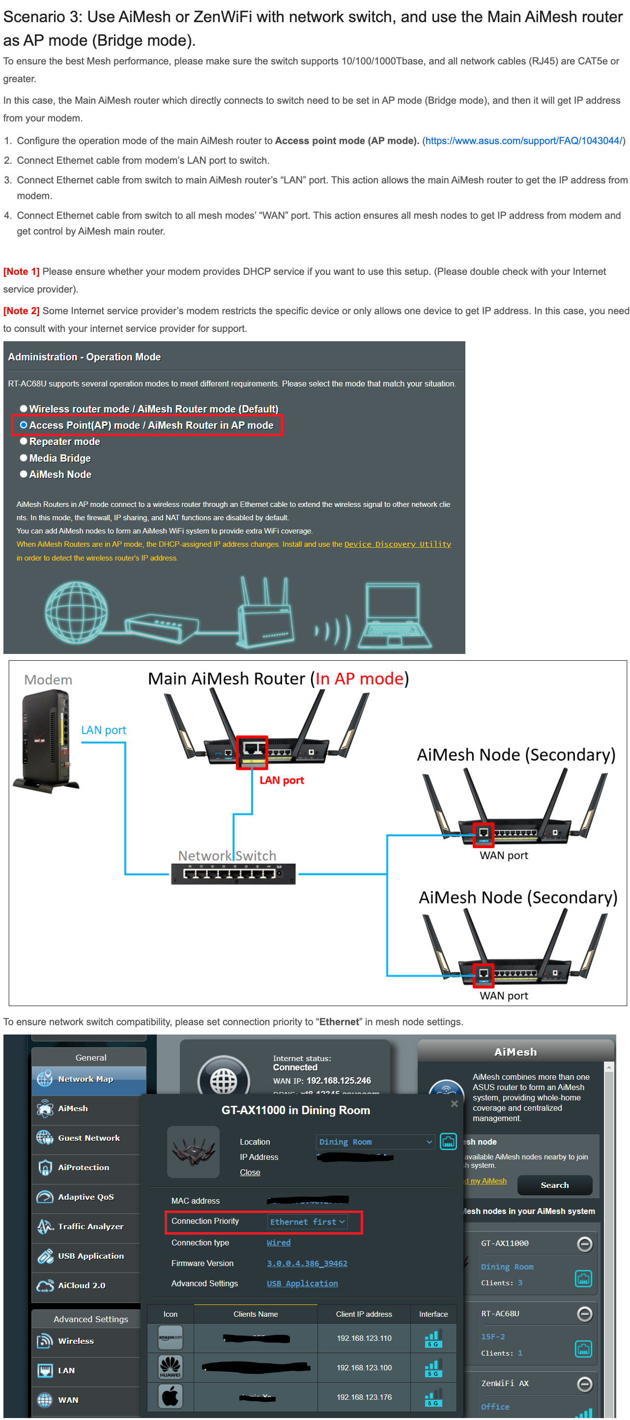 Miejsce na router ASUS RT-AX89X w nowym domu - sieć z Cat7 ...