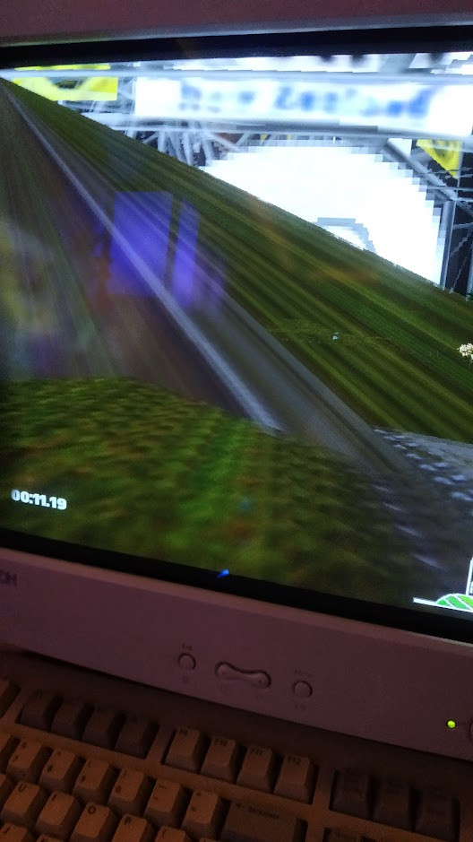 Colin McRae Rally 1 (1998) - błędy graficzne na RETRO PC - WIN XP