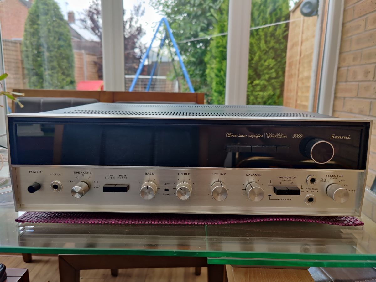 [Zlecę] naprawę Sansui 5000 - brak dźwięku w głośnikach