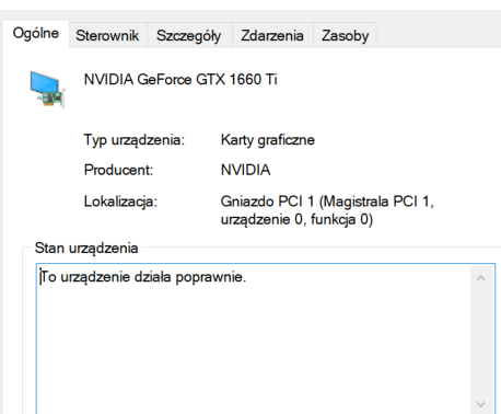 Karta GTX 1660ti niewidoczna w menedżerze zadań Windows 10 - brak ...
