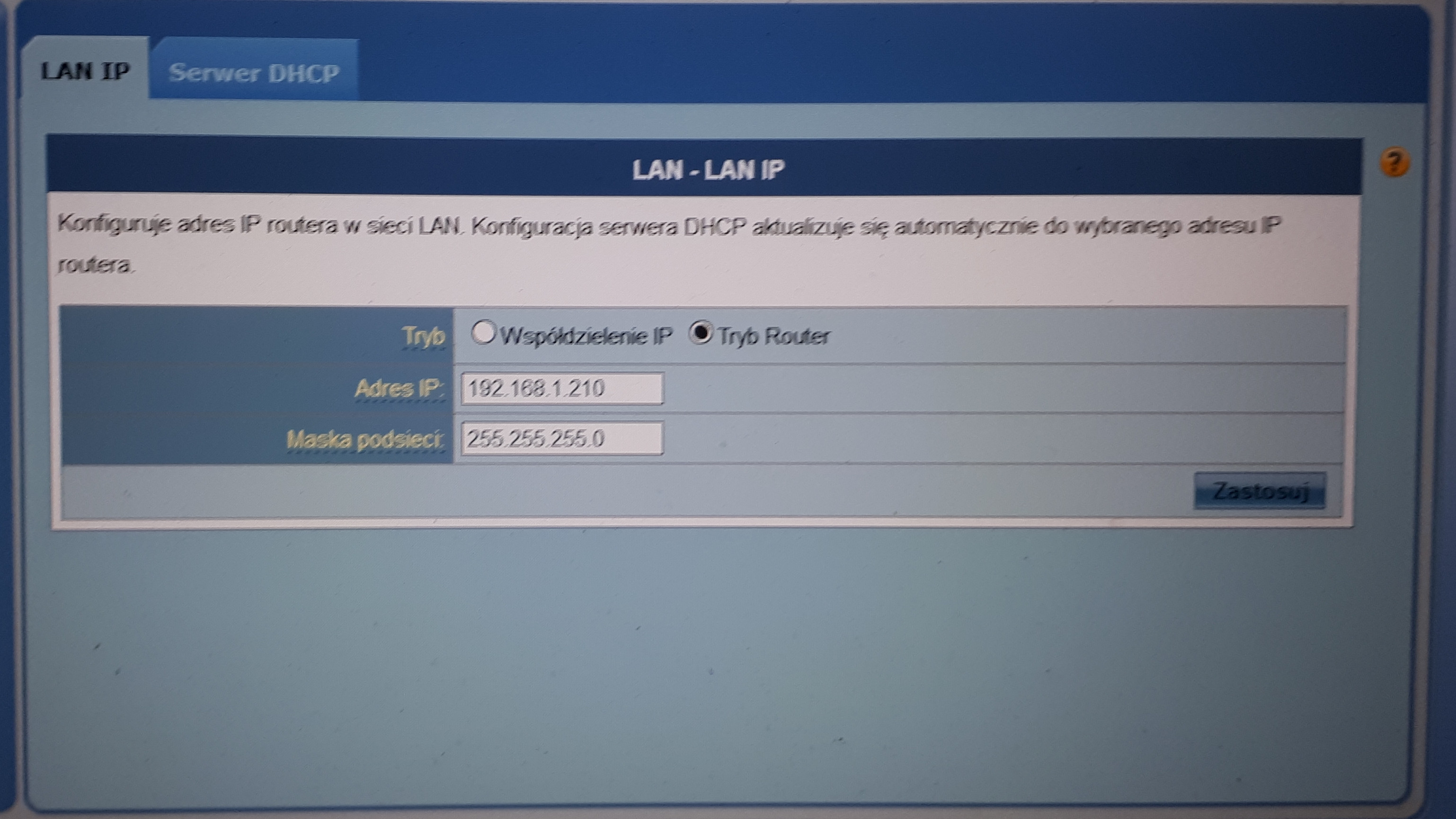 Konfiguracja Asus DSL N12U jako repeatera wifi lub AP z routerem ADB VV ...