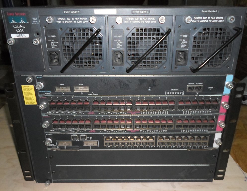 [Sprzedam] CISCO Catalyst 4006 - elektroda.pl