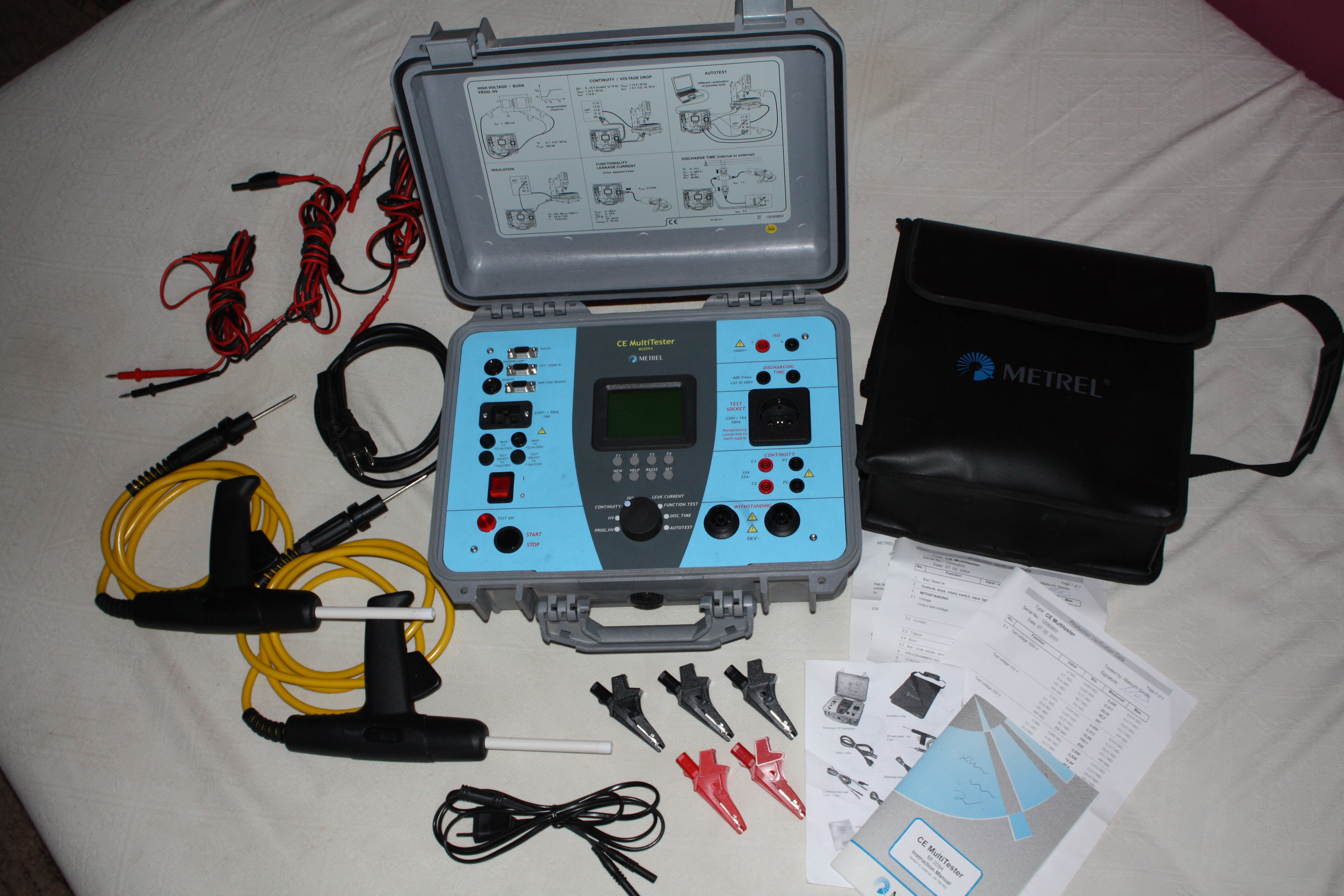 [Sprzedam] Metrel MI2094 Multitester CE tester bezpieczeństwa