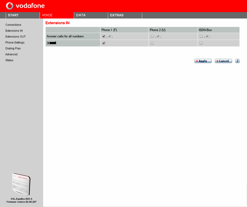 Czy Vodafone DSL EasyBox 802 działa z modemem kablowym Thomson TCM420? - 3