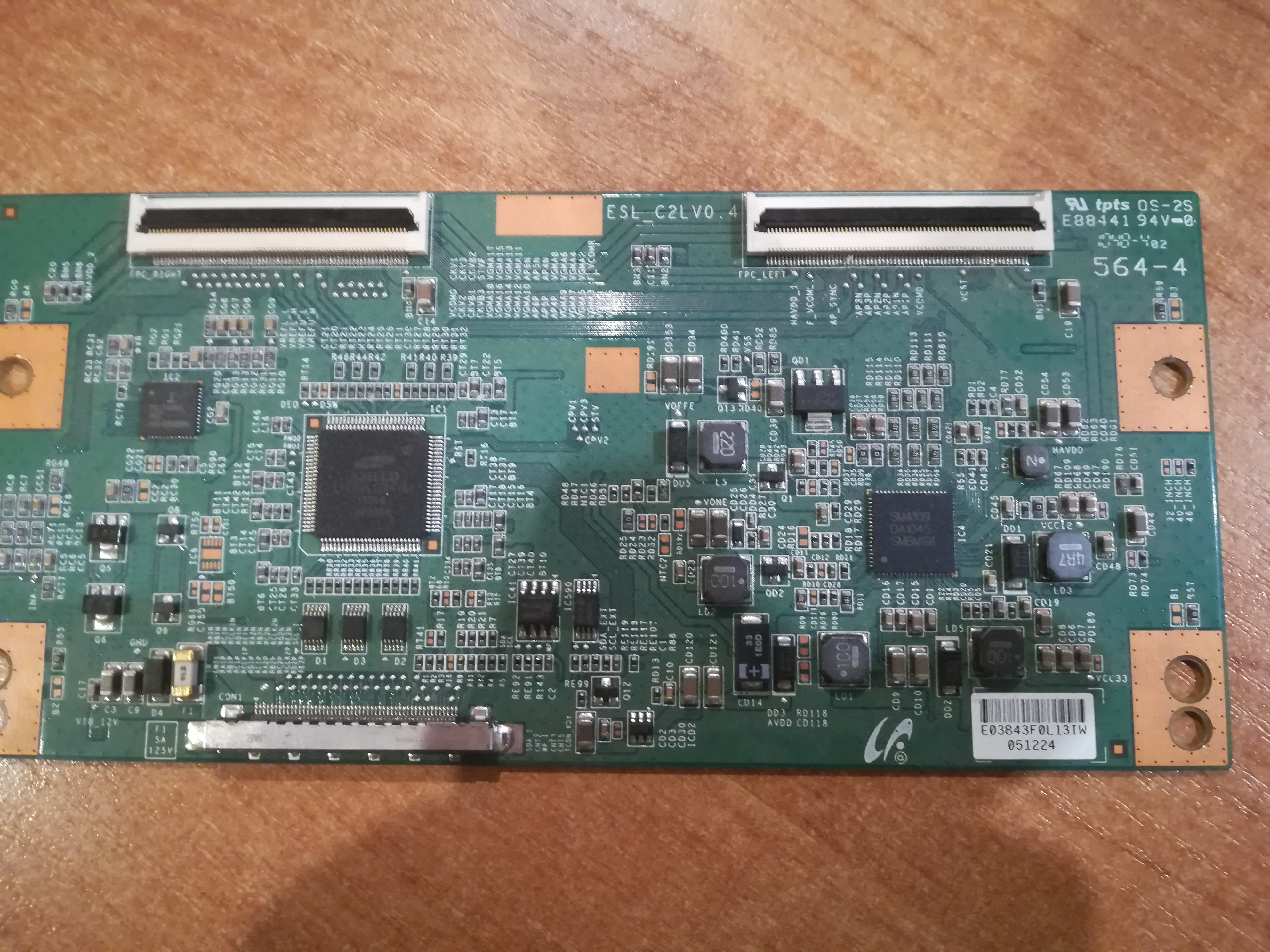 Sony KDL-46EX520 - mrugające diody aktualizacji po wymianie logiki