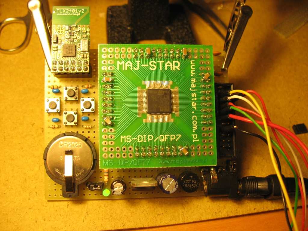 [STM32F103] Jak połączyć STM32F103 Cortex-M3 z Wigglerem przez JTAG?