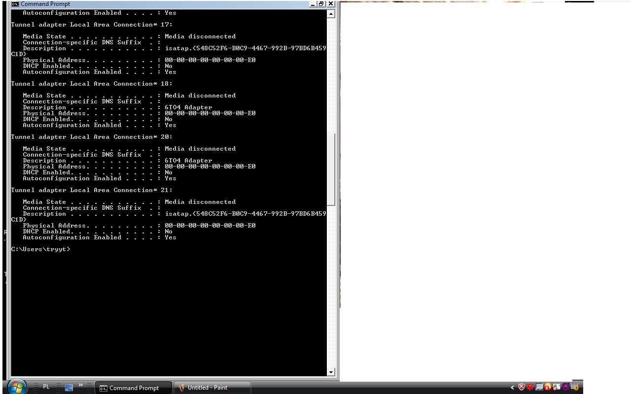 Sieć Inernet - Dostęp. Laptopy nie mają dostępu do internetu