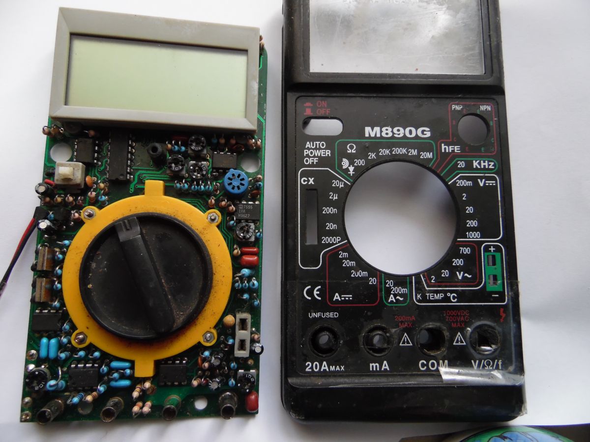 Multimetr cyfrowy M890G. Auto wyłączenie działa za szybko.