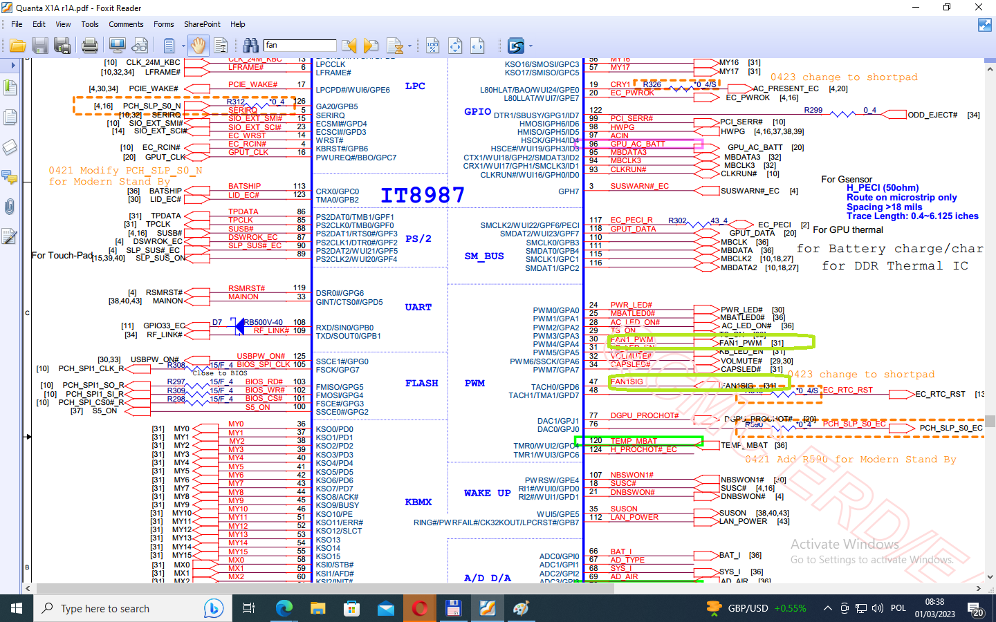 HP 17-g132nw - Error 90b- niedziałający wentylator dysk oraz głośniki