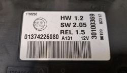 Schemat podłączenia oryginalnego modułu przyczepy w Jumper 2014