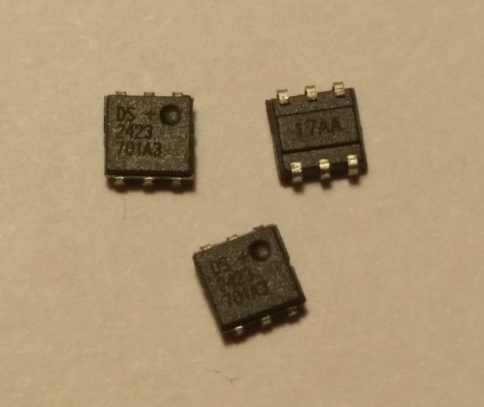 [Sprzedam]DS2423 DALLAS 1-wire poczwórny licznik 32bitowy + pamięć
