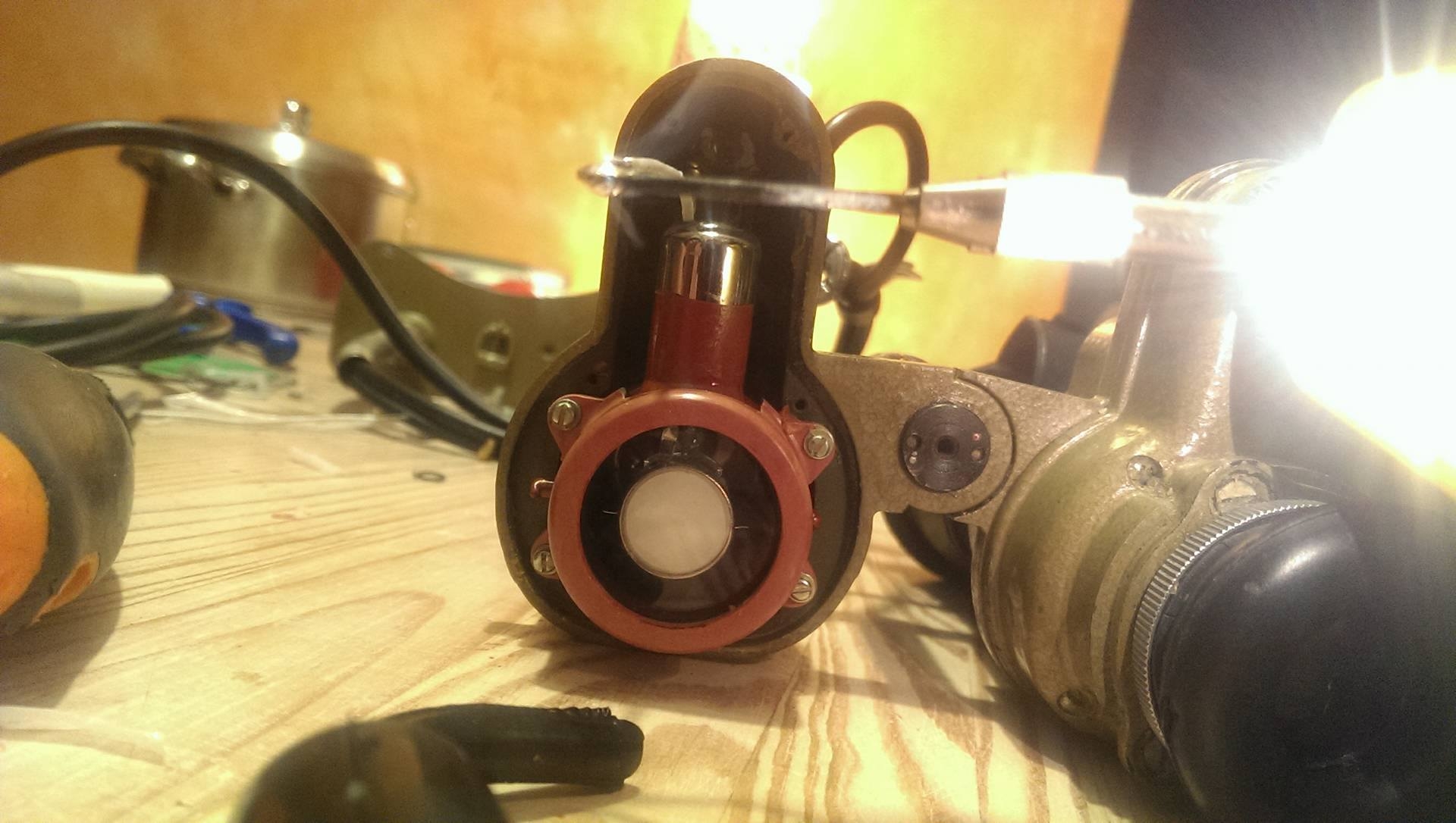 PNW-57e przerwany kabel przetwornica- noktowizor + niemożność ...