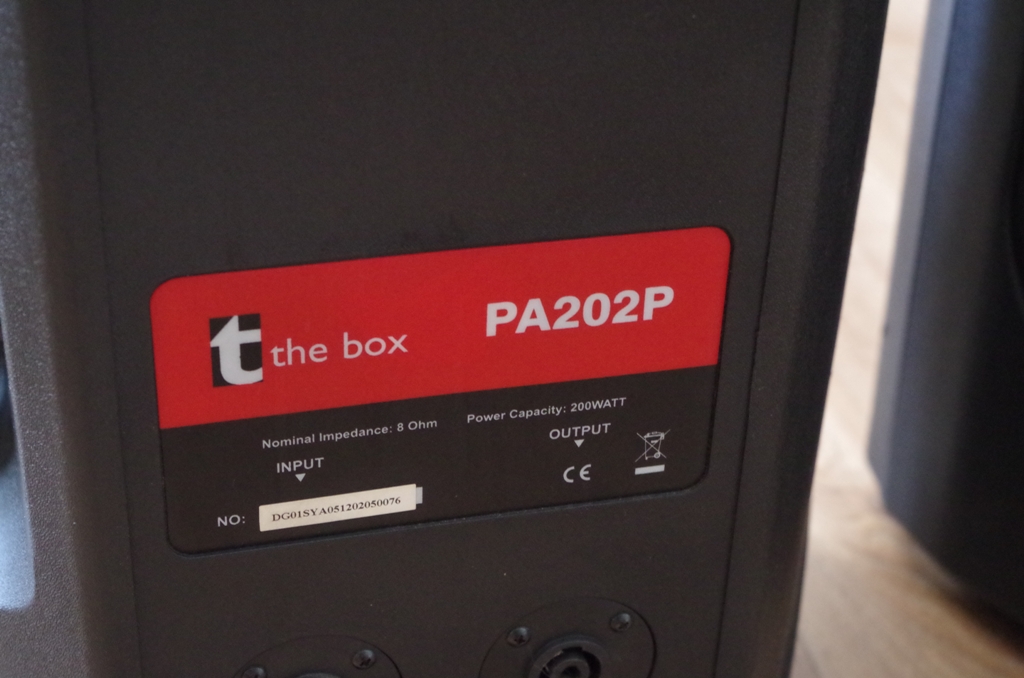 [Sprzedam] Zestaw nagłośnieniowy The Box PA 202, T.amp E800 stan BDB!
