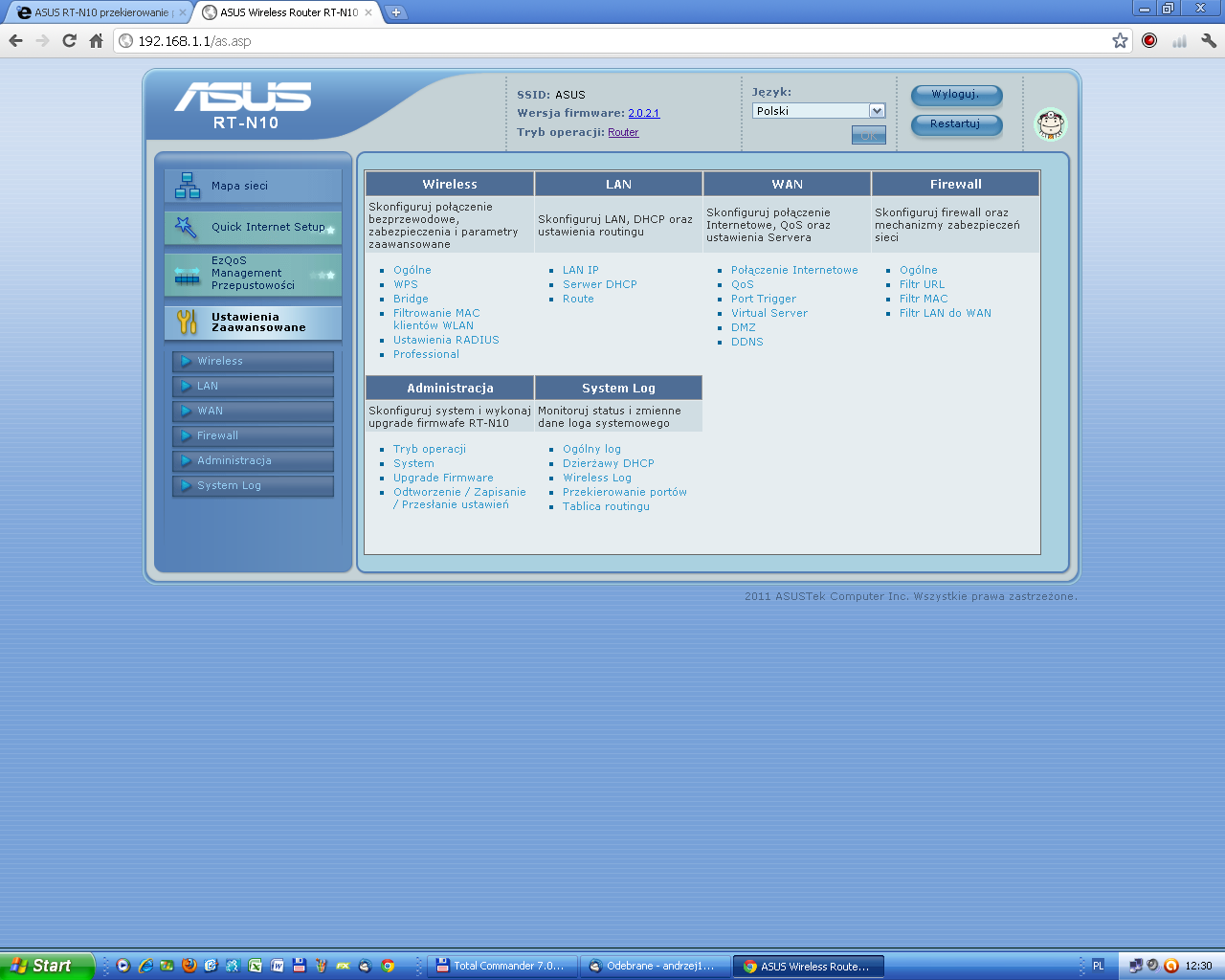 Jak przekierować porty na ASUS RT-N10 dla eMule? UPnP i ustawienia routera