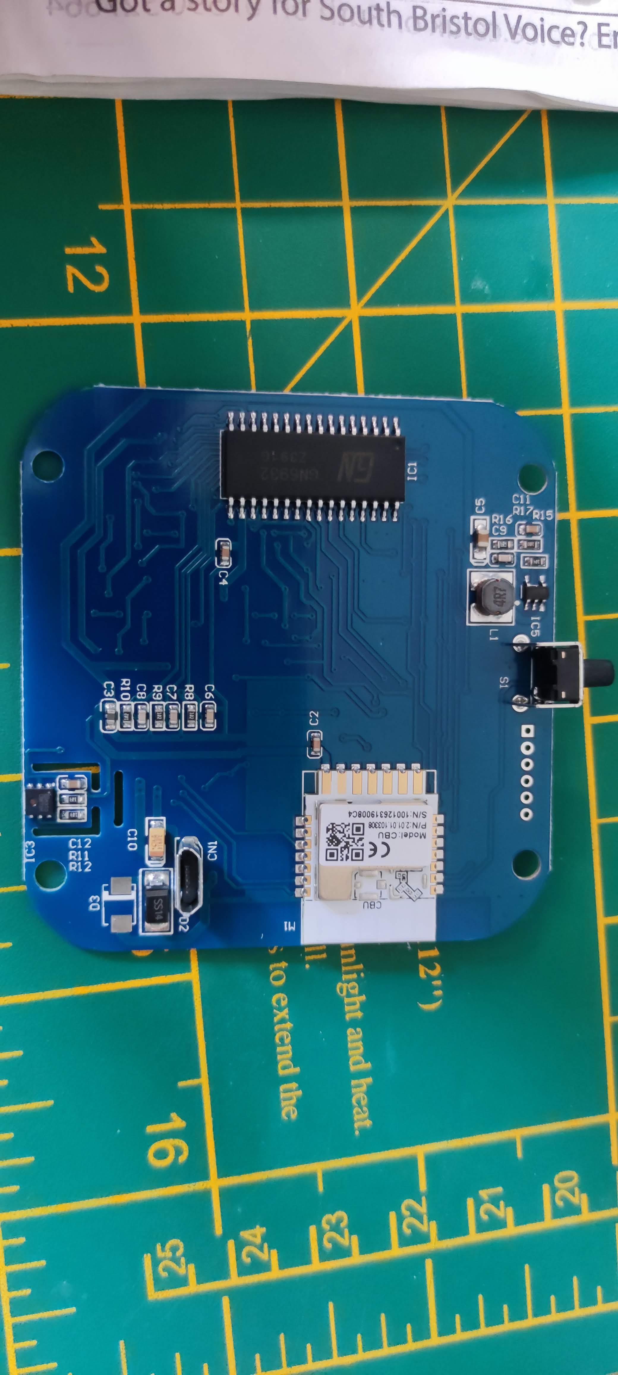 [BK7321N] Generic USB powered thermostat and humidity sensor with LED display - CBU module - 2