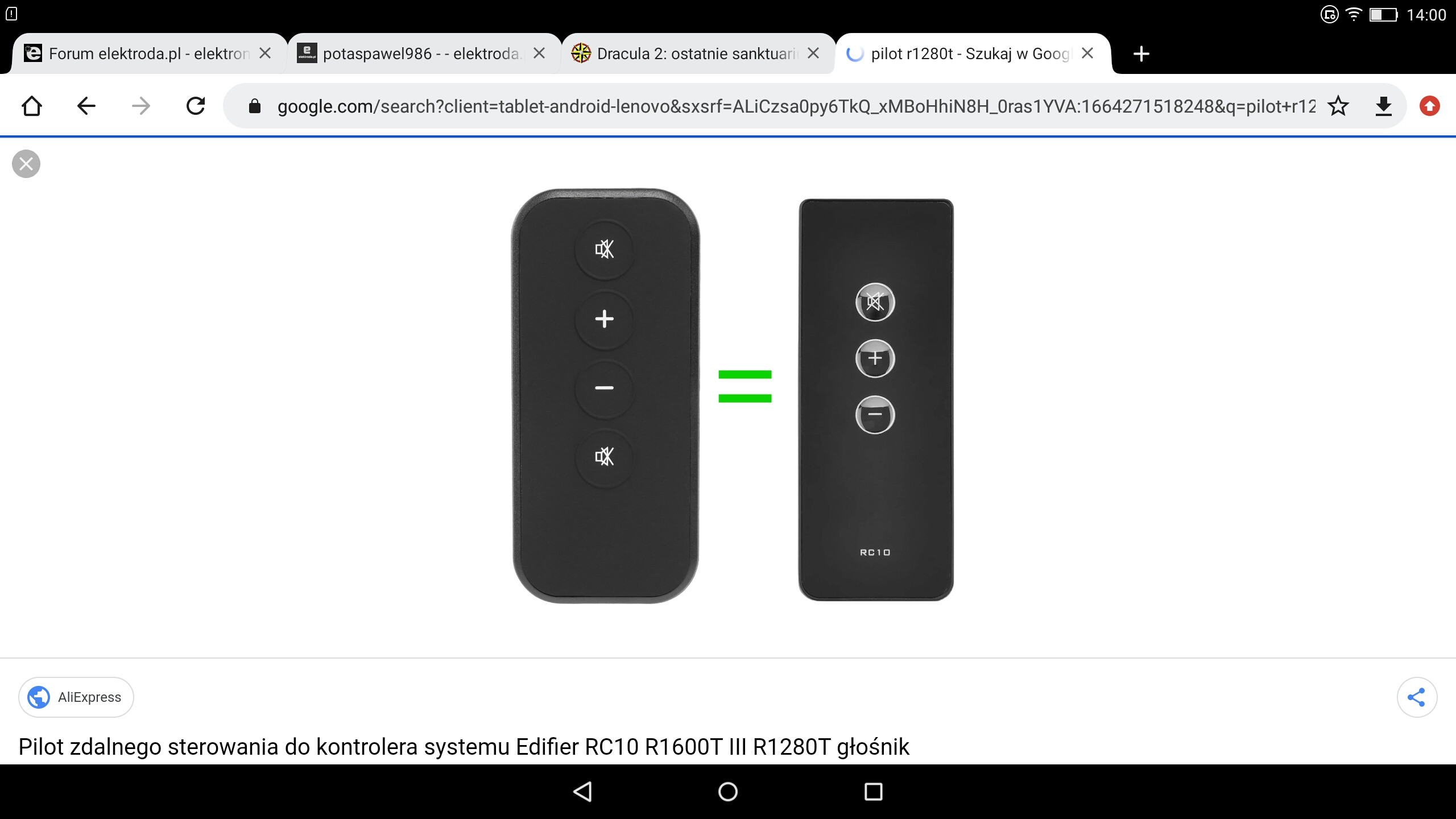[Kupię] Edifier R1280T - szukam 2 pilotów RC10, alternatywy do drogiej ...