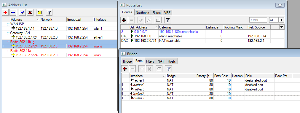 Mikrotik RB433 - Konfiguracja NAT i routing do internetu nie działa ...