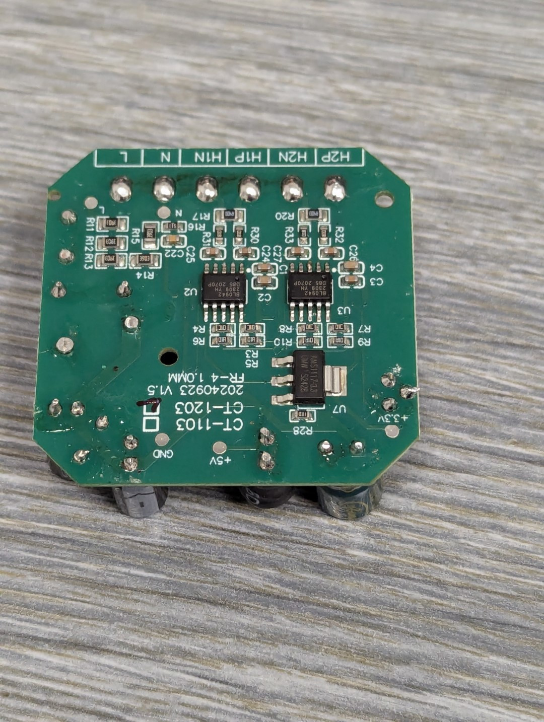 Smart cube with power metering, 2 phase with clamps, 2x BL0942, CBU ...