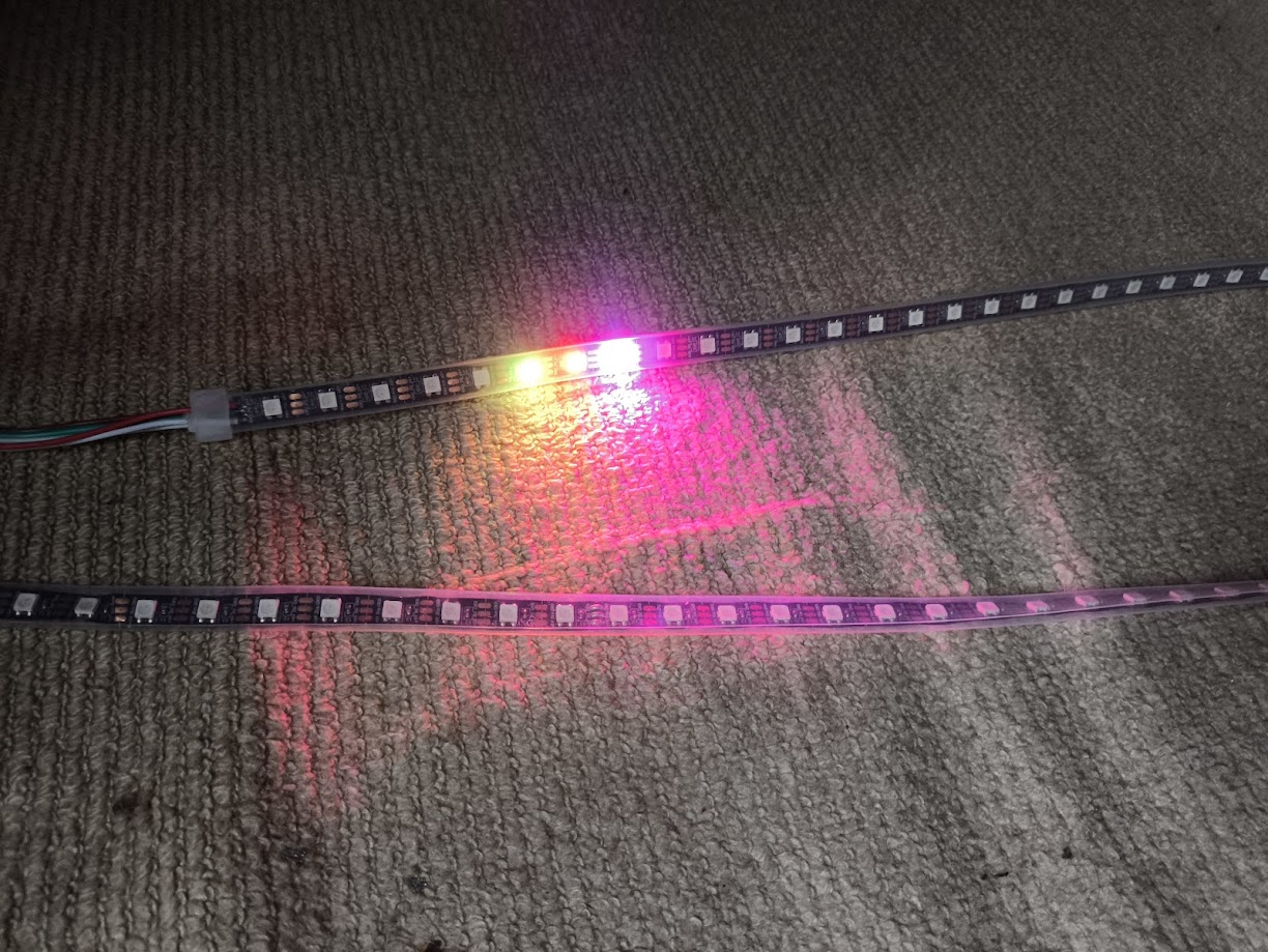 OpenBeken WS2812B driver (compatible with SM16703P, etc) - short ...