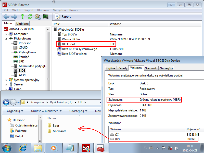 Włączanie Secure Boot na Aorus B450 Elite: wymagany format GPT dysku?