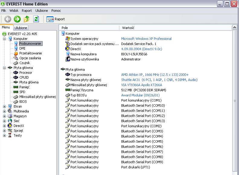 Jak ustawić BIOS na płycie Shuttle AK31 z Athlon 2000XP, by uniknąć ...